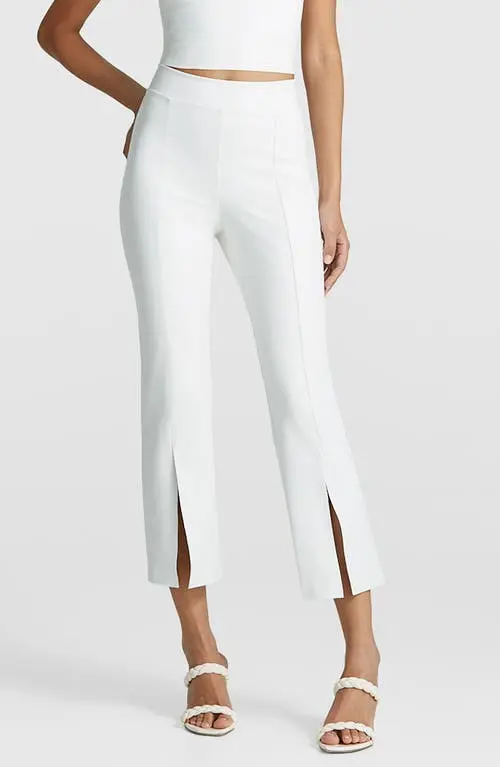 Commando Faux Leather Split Front Ankle Pants