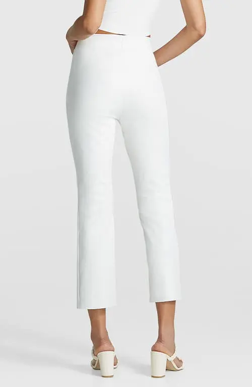 Commando Faux Leather Split Front Ankle Pants