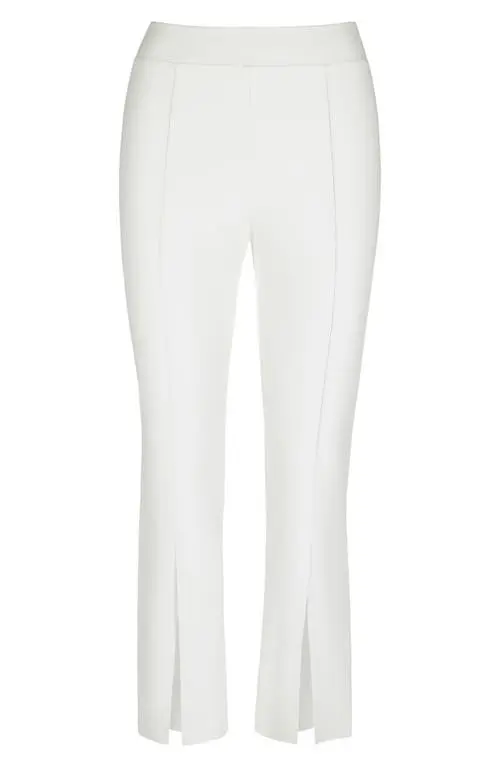 Commando Faux Leather Split Front Ankle Pants