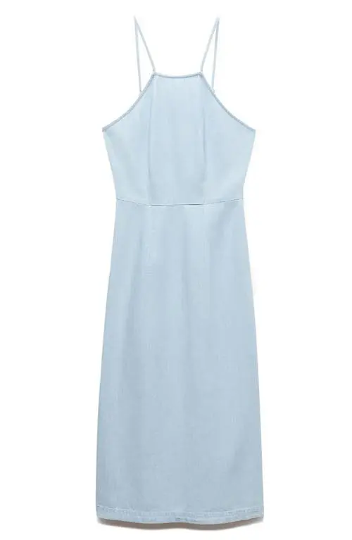 Mango Denim Midi Dress