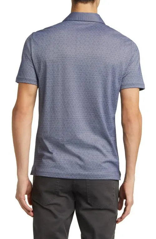 Robert Barakett Cormack Geo Pattern Polo