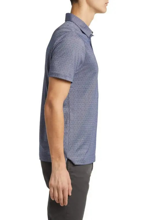Robert Barakett Cormack Geo Pattern Polo