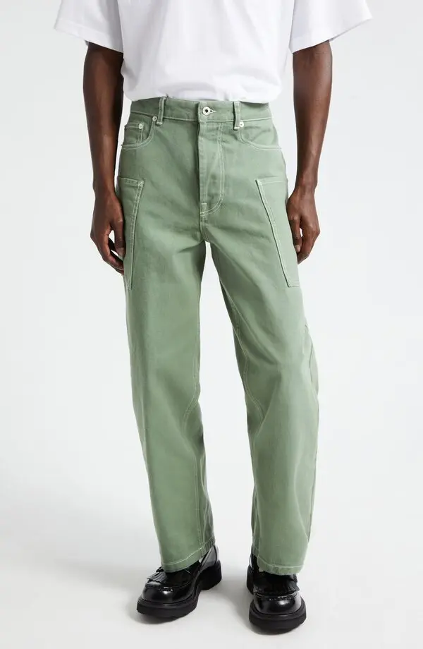 Kenzo Elephant Flag Monkey Fit Cargo Jeans