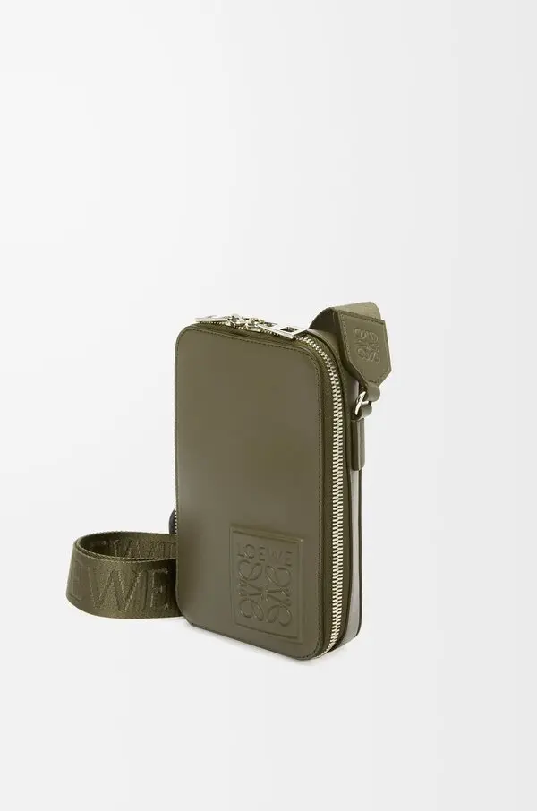 Loewe Vertical Crossbody Pocket - Khaki Green