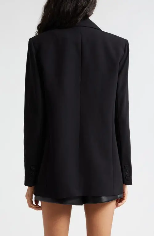 Alice + Olivia Denny Notched Collar Blazer - Black