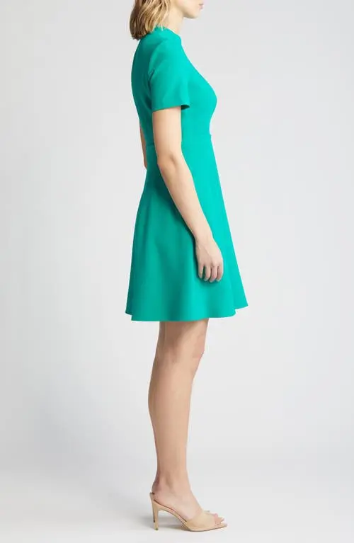Black Halo Mayra Fit & Flare Dress In Agave Green - 61% Off | Editorialist