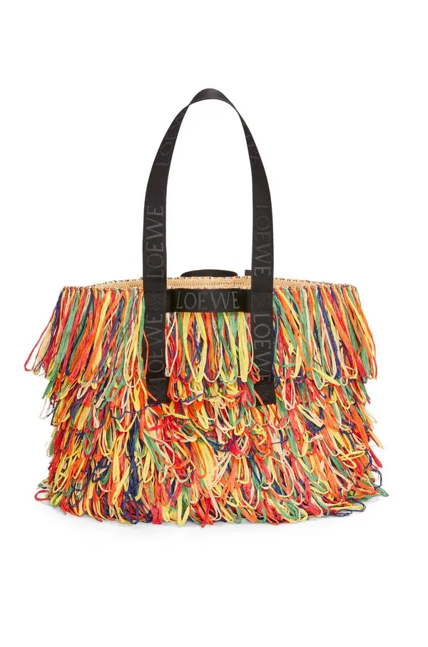 Loewe Fold Shopper - Multicolor/black