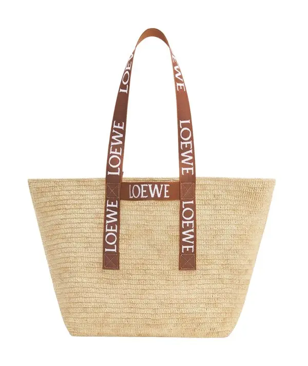 Loewe Fold Shopper - Natural/tan