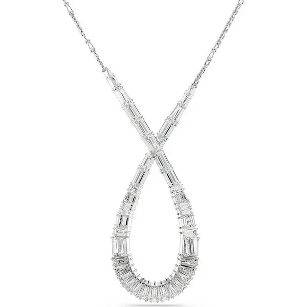 SWAROVSKI Hyperbola Pendant Necklace - Silver