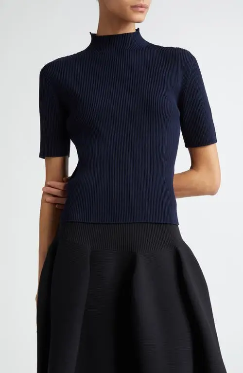 CFCL Portrait Short Sleeve Rib Top
