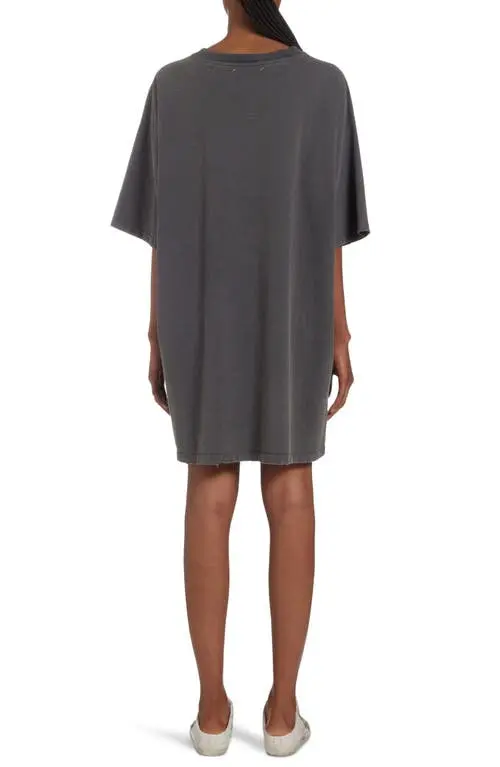 green emerald velvet dress Moschino - Goose Organic Cotton Jersey Dress - Black main image 1
