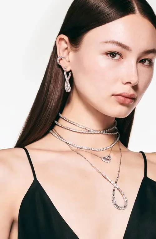 SWAROVSKI Hyperbola Drop Earrings