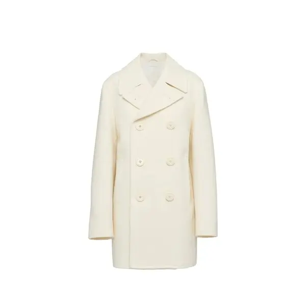 Prada Double-breasted Wool Coat