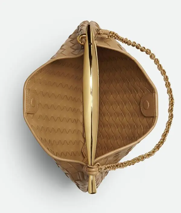 Bottega Veneta Sardine Bag - Dark Praline