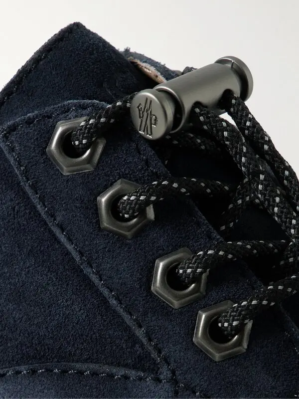 Moncler Peka City Suede Derby Shoes
