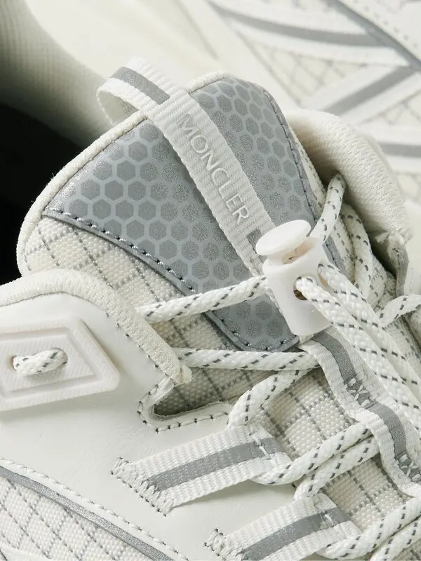 Moncler Trailgrip Gtx Leather-trimmed Sneakers
