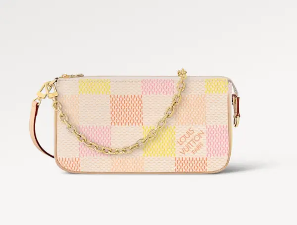 LOUIS VUITTON Pochette Accessoires - Peach