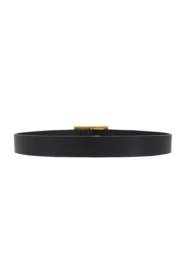 Saint Laurent Rectangle Buckle Belt