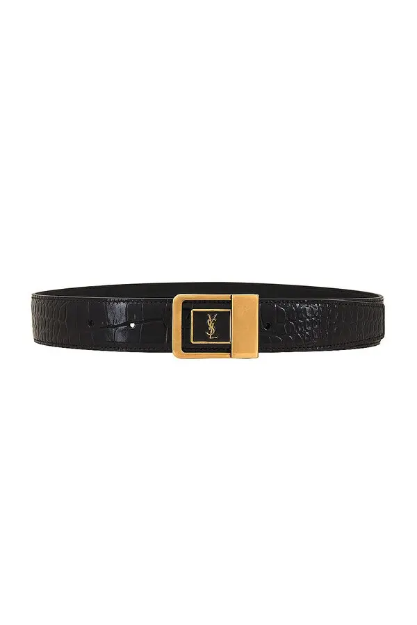 Saint Laurent Buckle Belt