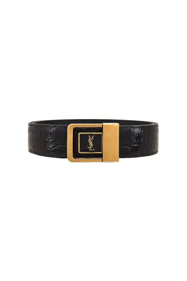 Saint Laurent Buckle Belt