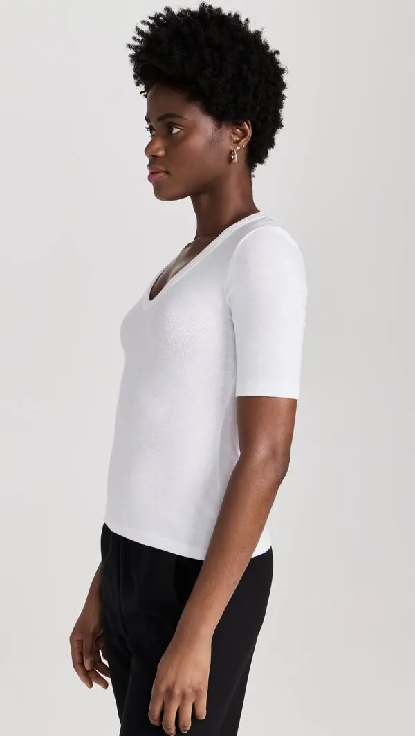 Enza Costa Textured Rib Top