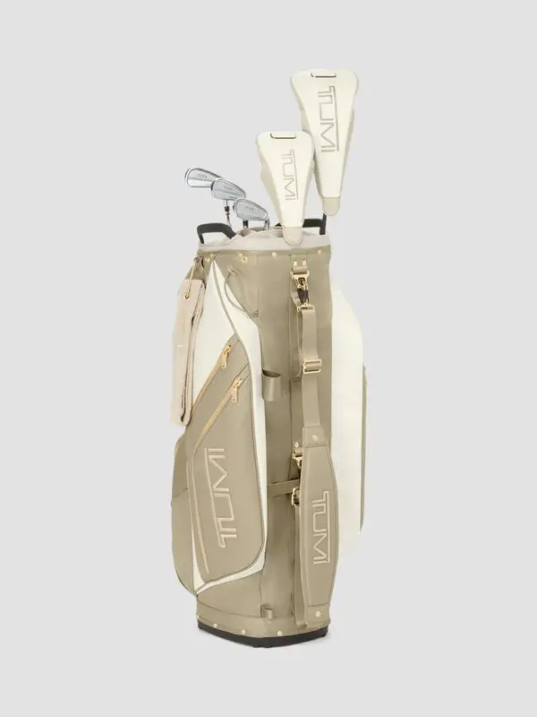 Tumi Alpha Ballistic Nylon Golf Cart Bag - Off White
