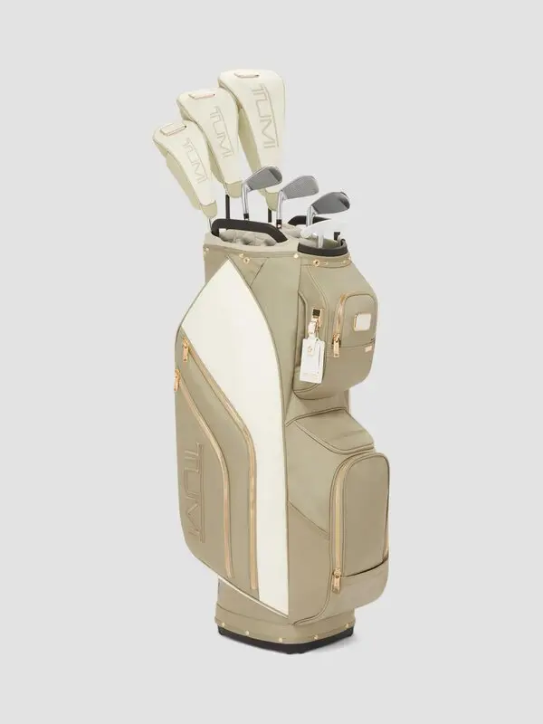 Tumi Alpha Ballistic Nylon Golf Cart Bag - Off White