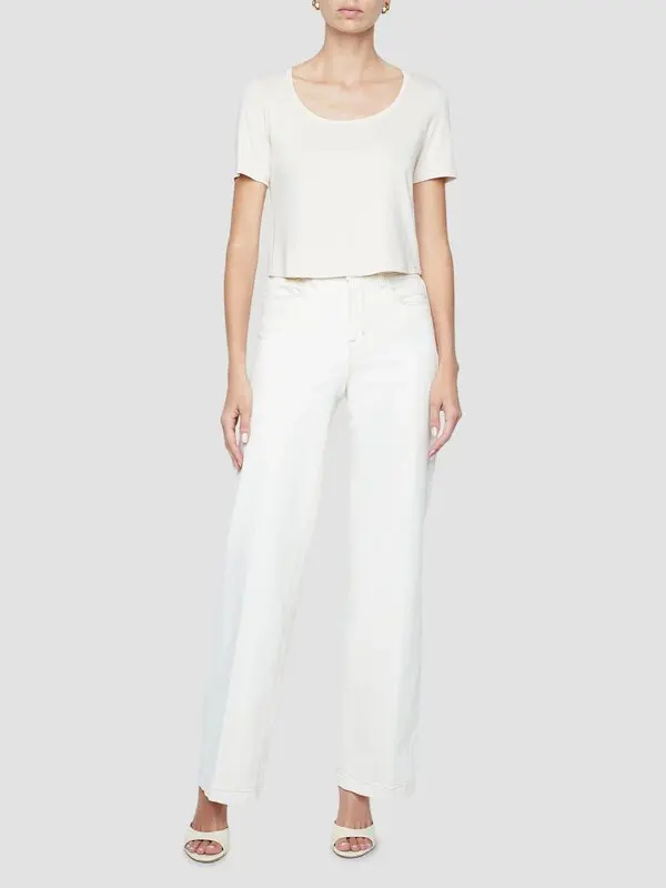 L'Agence Scottie Wide-leg Jeans