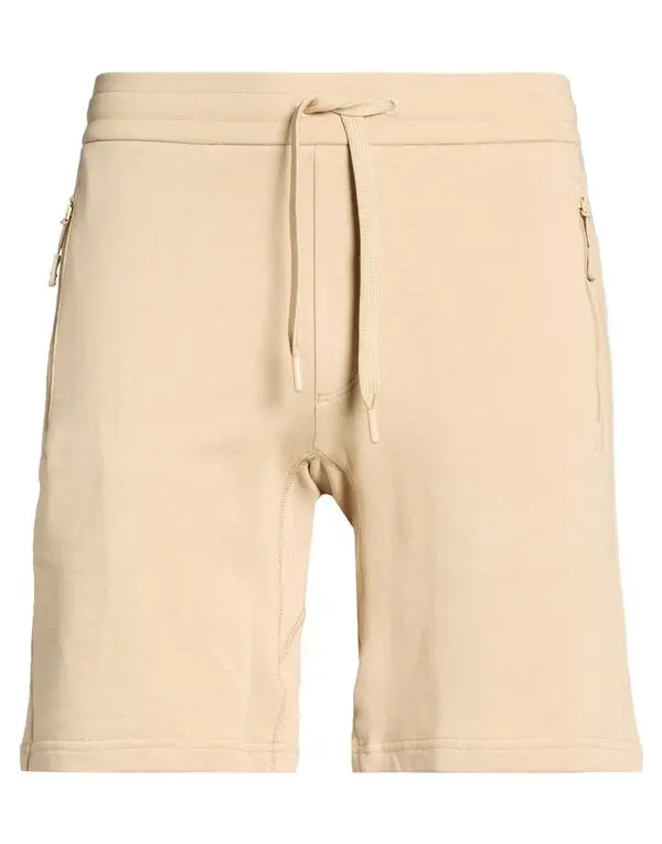 Armani Exchange Cotton Athletic Shorts - Beige