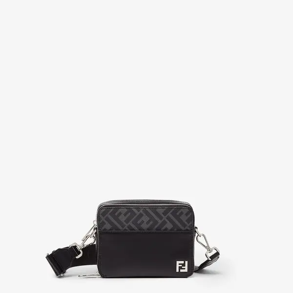 Fendi Squared Ff Camera Case Organizer - Black