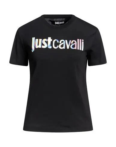 Just Cavalli Logo-print T-shirt - Black