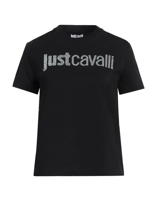 Just Cavalli Logo-print T-shirt - Black