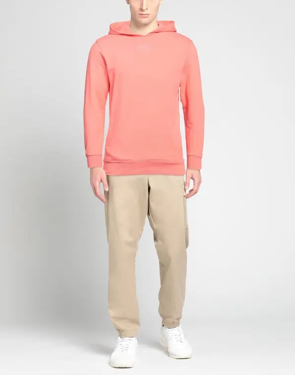 Sandro Cotton Blend French Terry Sweatshirt - Coral