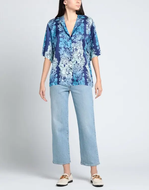 Sandro Hawaiian-print Twill Shirt