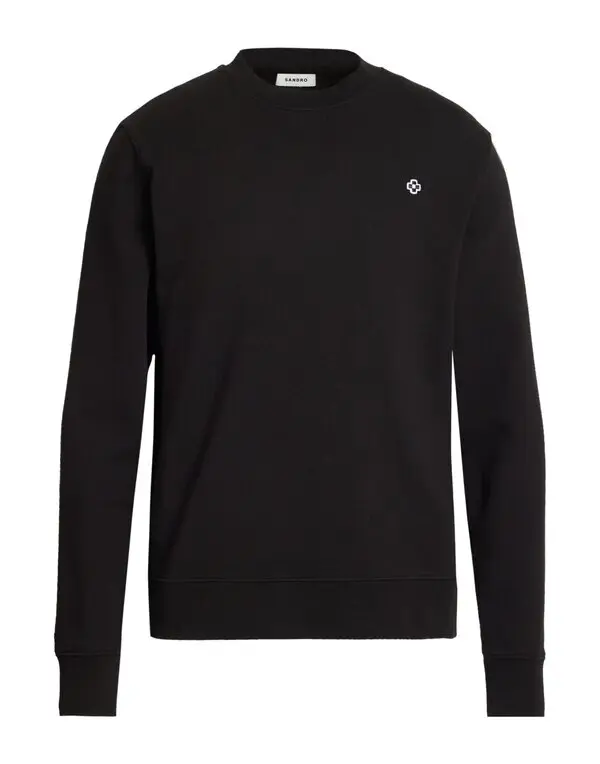 Sandro Cotton Elastane Sweatshirt