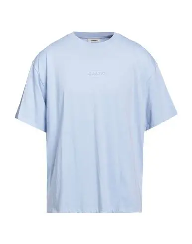 Sandro T-shirt Size Cotton, Elastane - Light Blue