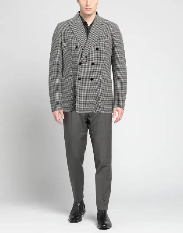 CIRCOLO 1901 Blazer In Virgin Wool With Houndstooth Pattern