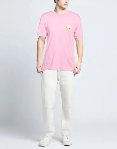 Sandro T-shirt Size Cotton, Elastane - Pink