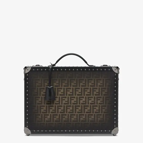 Fendi Medium Trunk Ff Eclissi - Brown