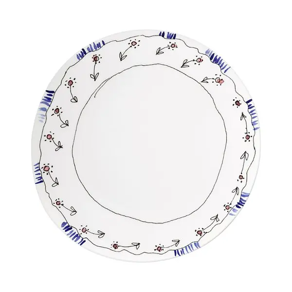 SERAX Marni Anemone Milk Dinner Plate - Multi