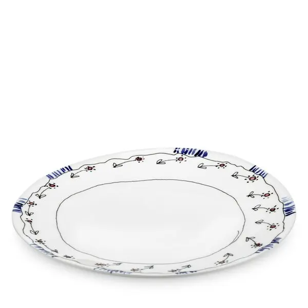 SERAX Marni Anemone Milk Dinner Plate - Multi