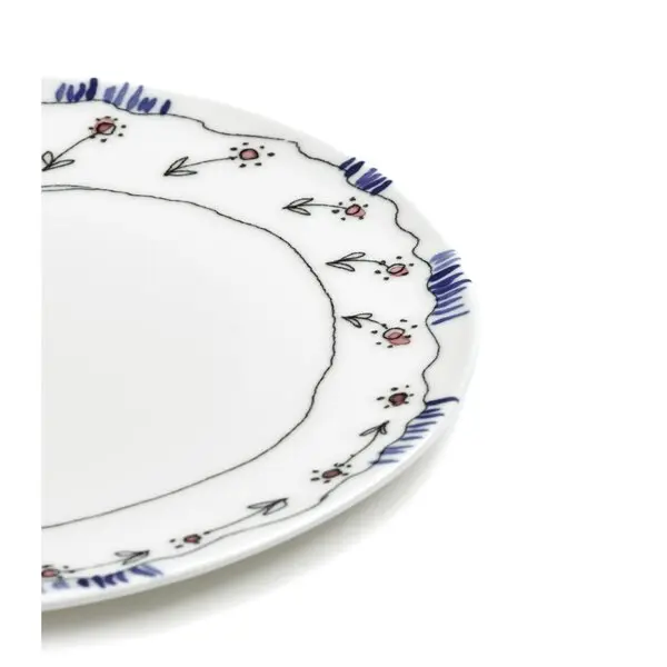 SERAX Marni Anemone Milk Dinner Plate - Multi