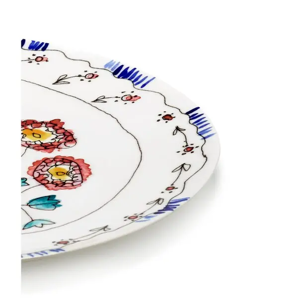 SERAX Marni Anemone Milk Large Serving Platter