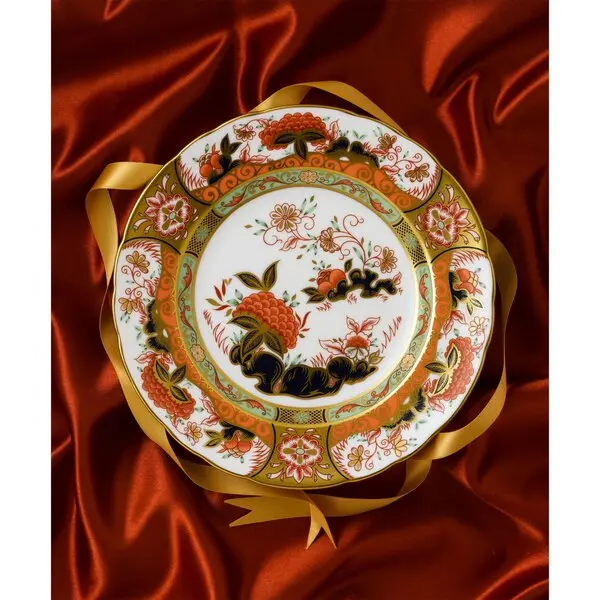 ROYAL CROWN DERBY Imperial Garden Accent Plate