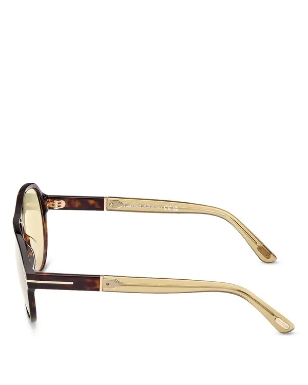 TOM FORD Pilot Sunglasses, 59mm