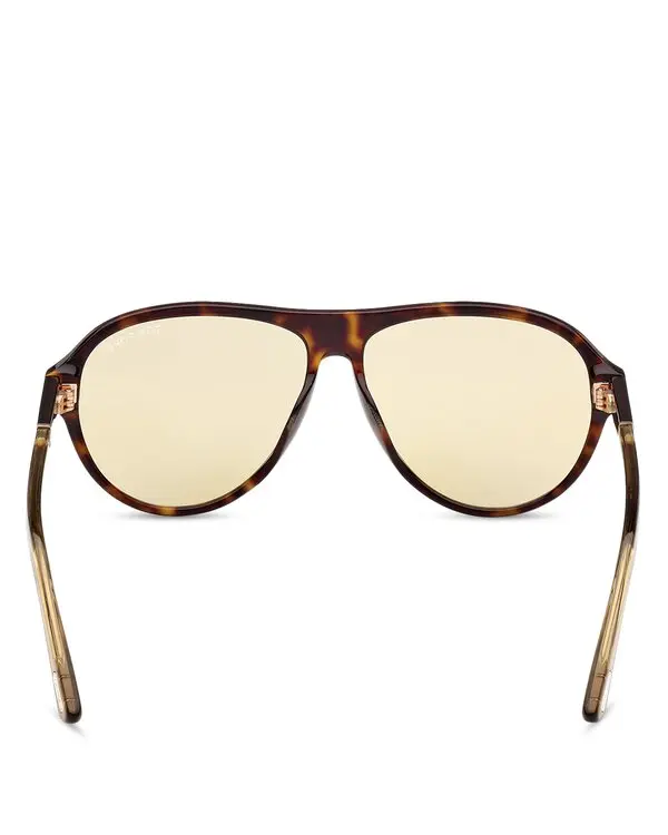 TOM FORD Pilot Sunglasses, 59mm
