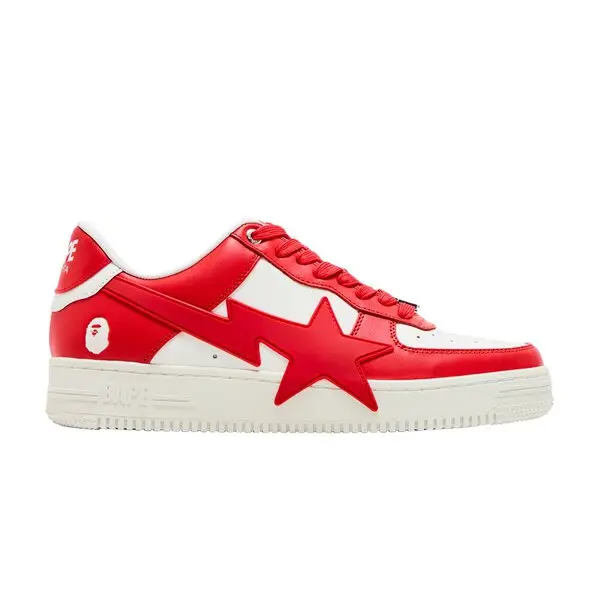 A BATHING APE Bapesta Os - Red