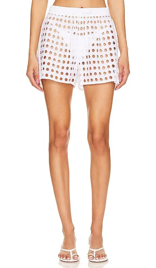 Solid & Striped Charlie Short In White