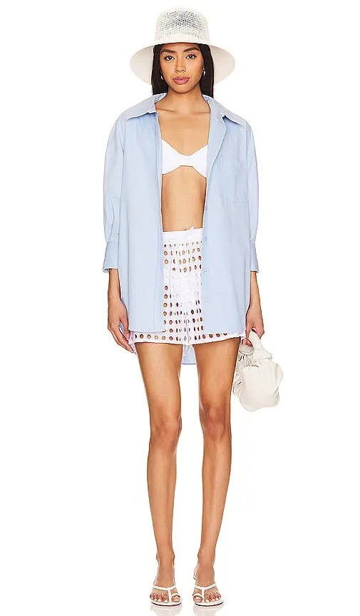Solid & Striped Charlie Short In White