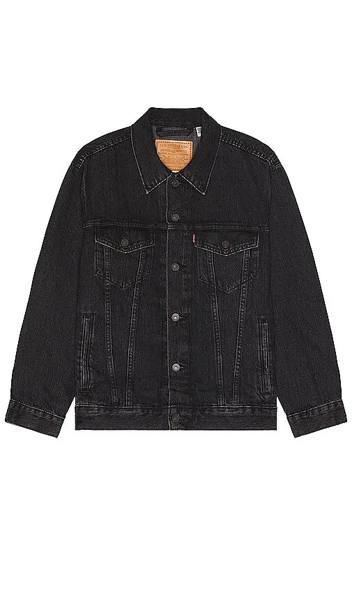 LEVI'S Relaxed Fit Trucker Jacket In Black
